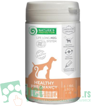 Nature's Protection: Preparat za podršku reproduktivnom periodu Healthy Pregnancy, 100 gr