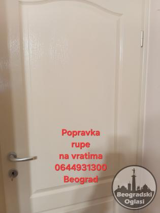 Popravka rupe na vratima 0644931300