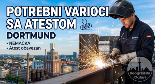 Potrebni varioci sa atestom