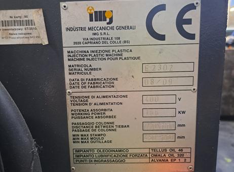 Mašina za injekciono prešanje IMG SRL WT-2 IMG 950