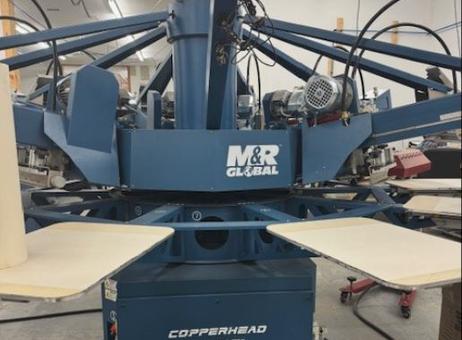 MR GLOBAL COPPERHEAD PRO MAX 3Q01621 automatska mašina za sitoštampu