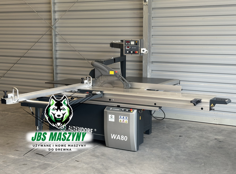 Formato testera sa frezom Altendorf WA 80X sa tri motorne ose | 2250mm
