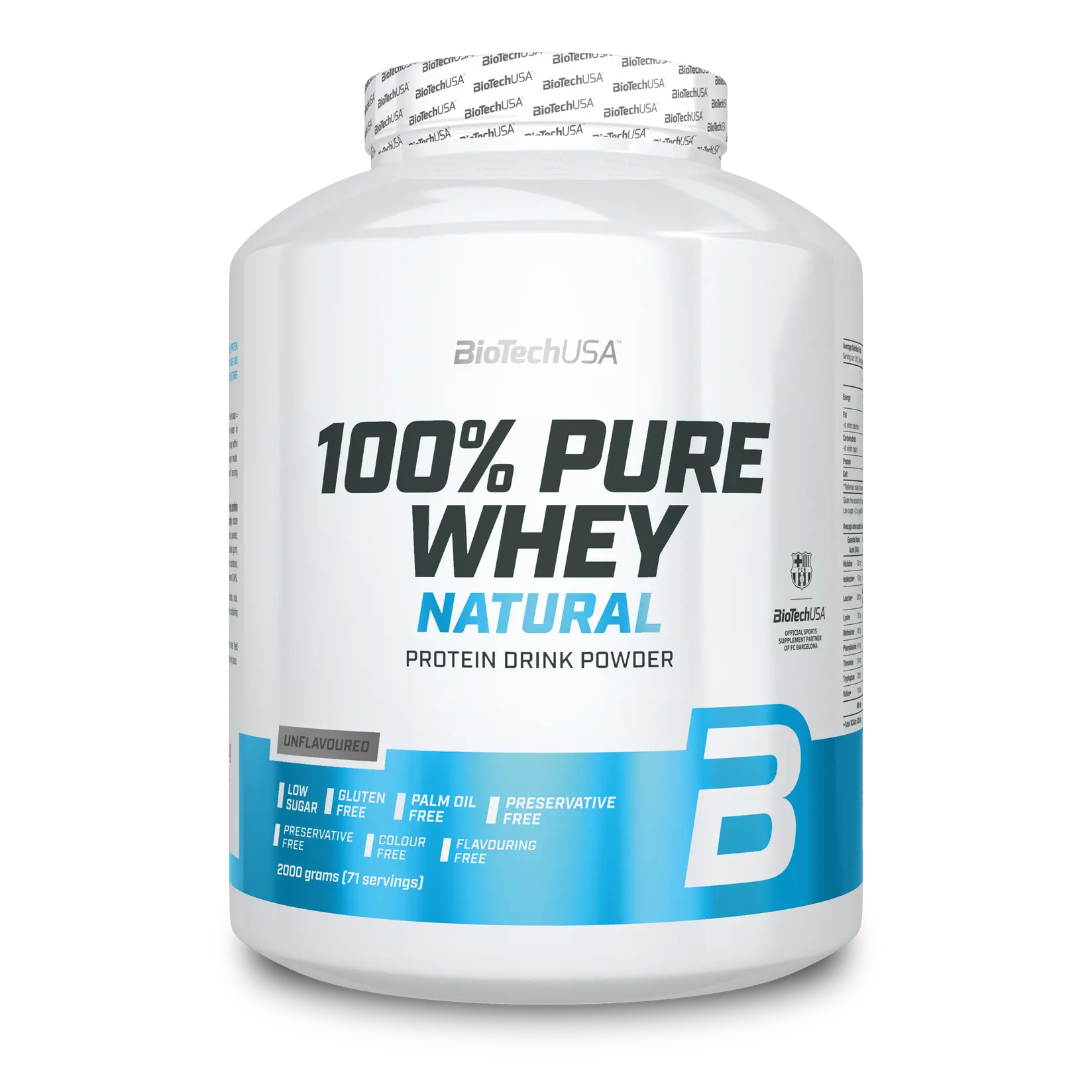 BioTechUSA 100% Pure Whey 2kg bez arome
