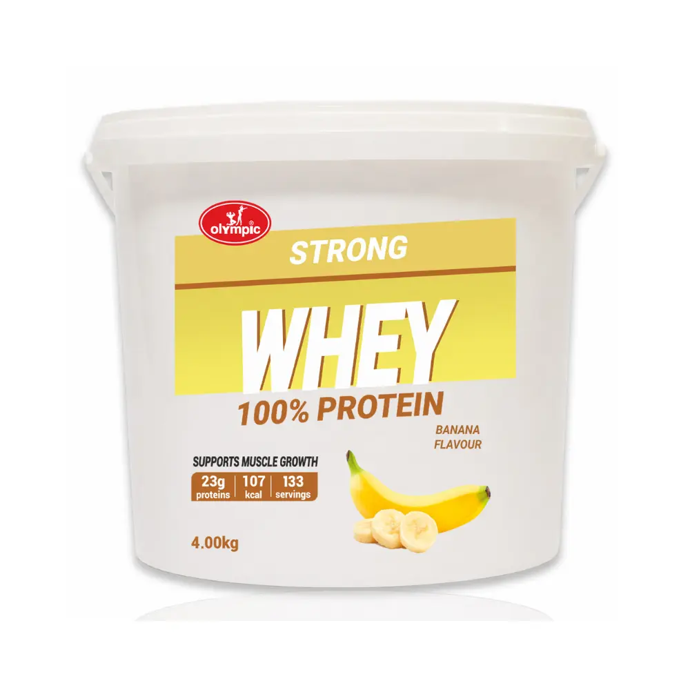 Olympic Strong Whey Protein 100% Banana, 4 kg