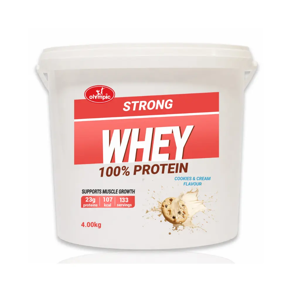 Olympic Strong Whey Protein 100% Cookies & Cream, 4 kg