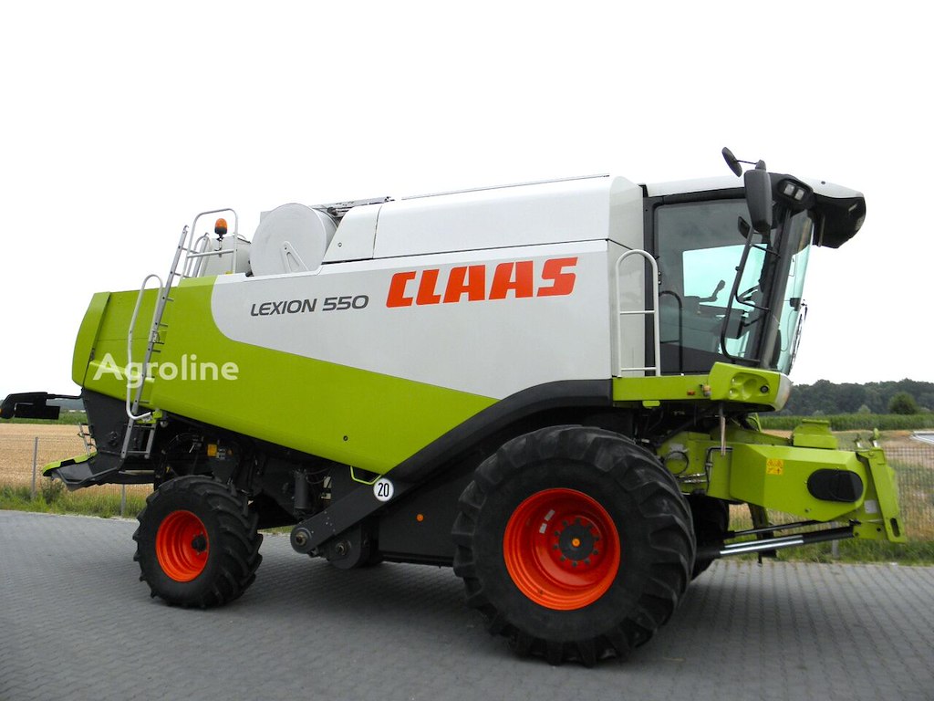 Claas Lexion 550 Najbogatsza Wersja, Stan Idealny kombajn za žito