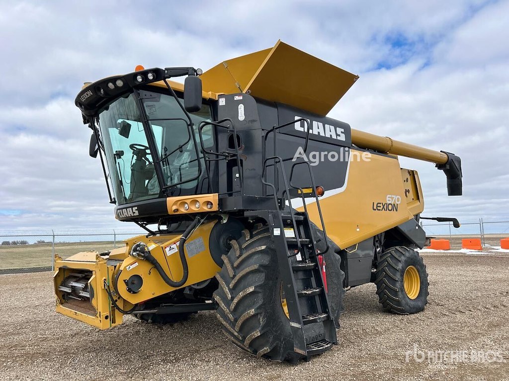 Claas Lexion 670 kombajn za žito