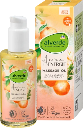 alverde NATURKOSMETIK
Aroma Energie ulje za masažu, 100 ml