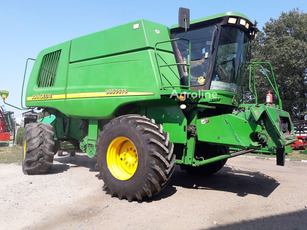 John Deere 9860STS c zhatkoy (Obmen) kombajn za žito