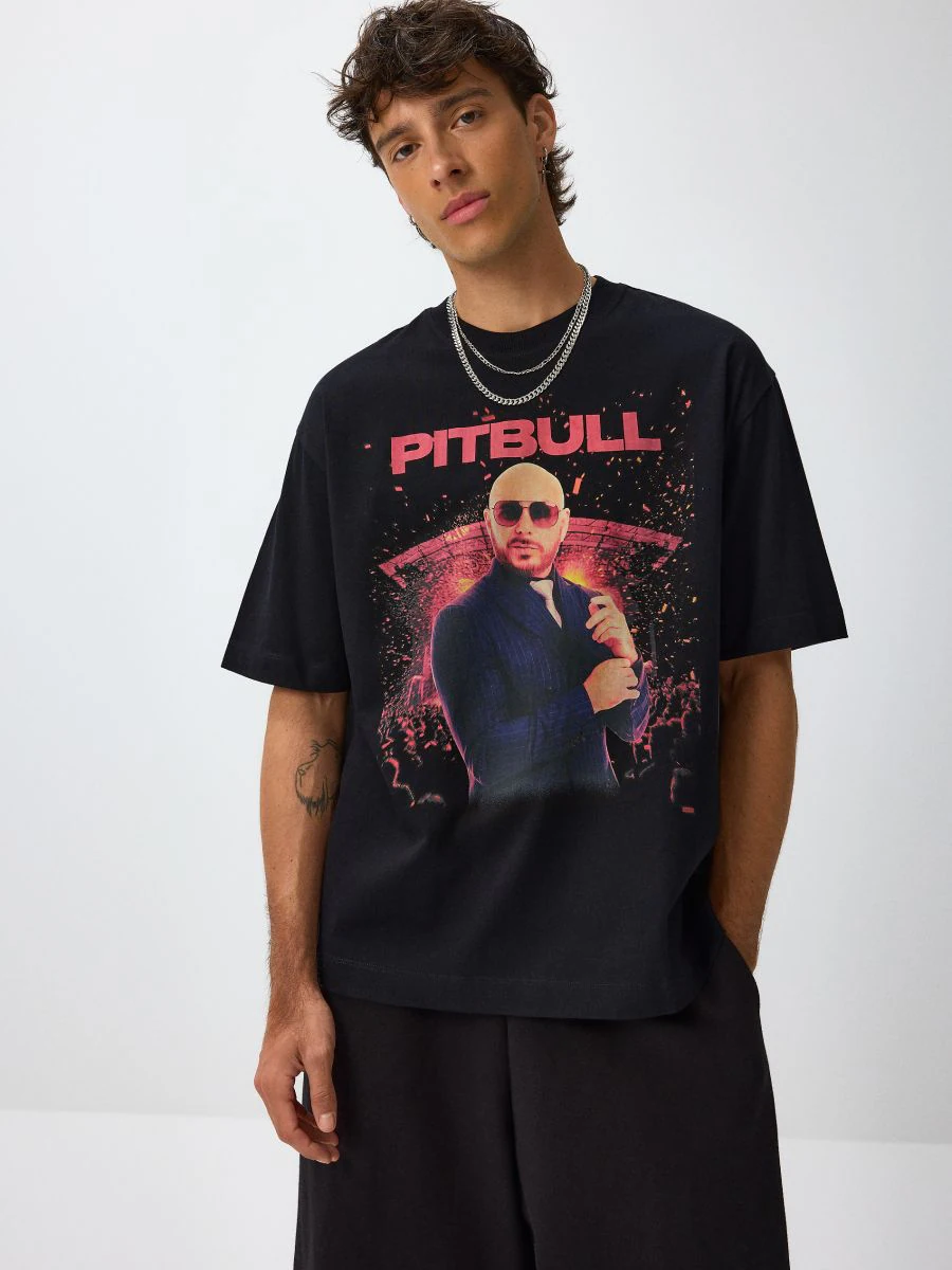 Majica sa printom Pitbull