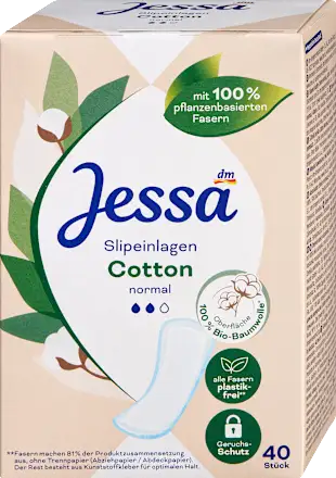 Jessa
Dnevni ulošci Cotton - normal, 40 kom