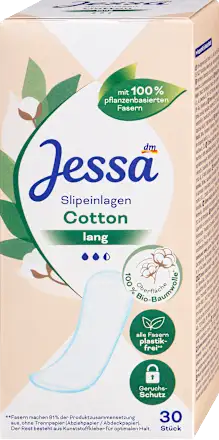Jessa
Dnevni ulošci Cotton - dugi, 30 kom