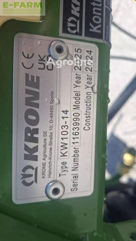Krone vendro 820 prevrtač sena