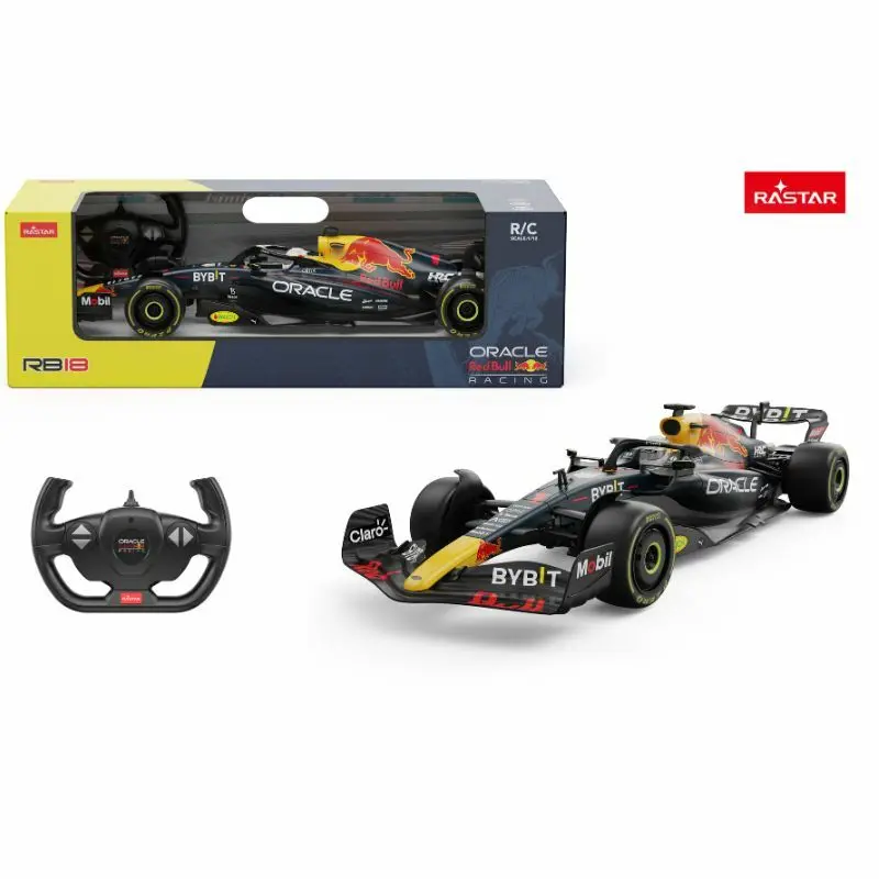 Rastar Auto na daljinsko upravljanje Oracle Red Bull racing RB18 R/C, 1:12, Crni