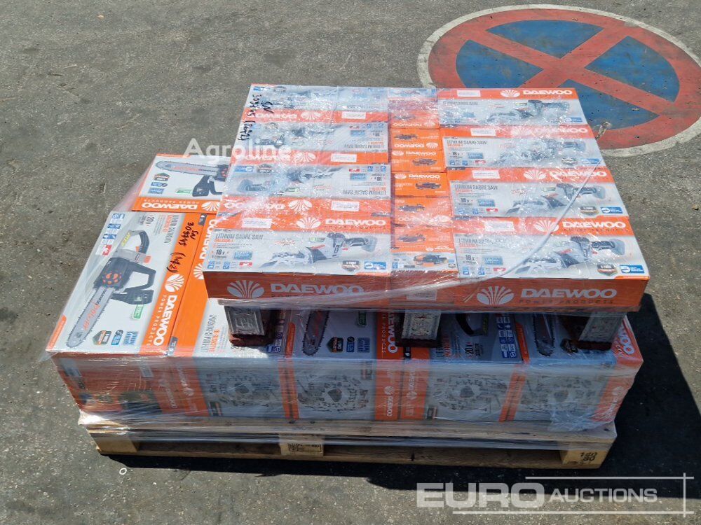 Prodaje se Daewoo Dalchs18-10 Lithium Chainsaw (7 of), Dalss18-1 Lithium Sabre Saw benzinsku motornu testeru na aukciji