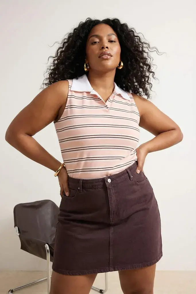 Trendyol Curve Ženska bluza Tbbss26Af00122, Roze
