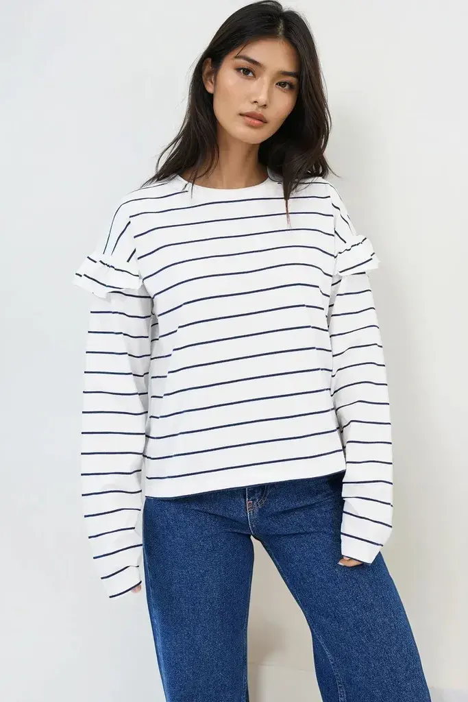 Trend Alacati Stili Ženska bluza Alc-X14862, Bela