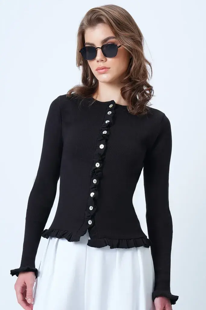 Trend Alacati Stili Ženska bluza Alc-X14533, Braon