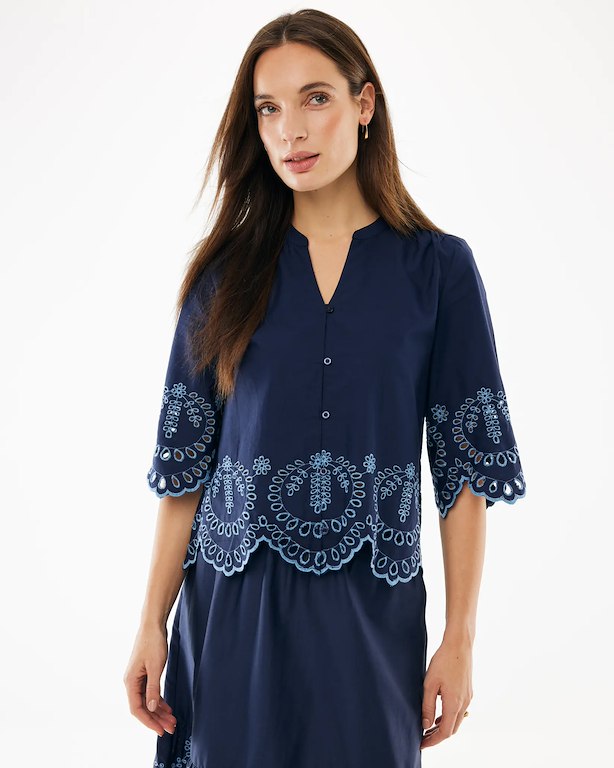 Mexx Ženska bluza MF006103361W, 3/4 rukav, Teget