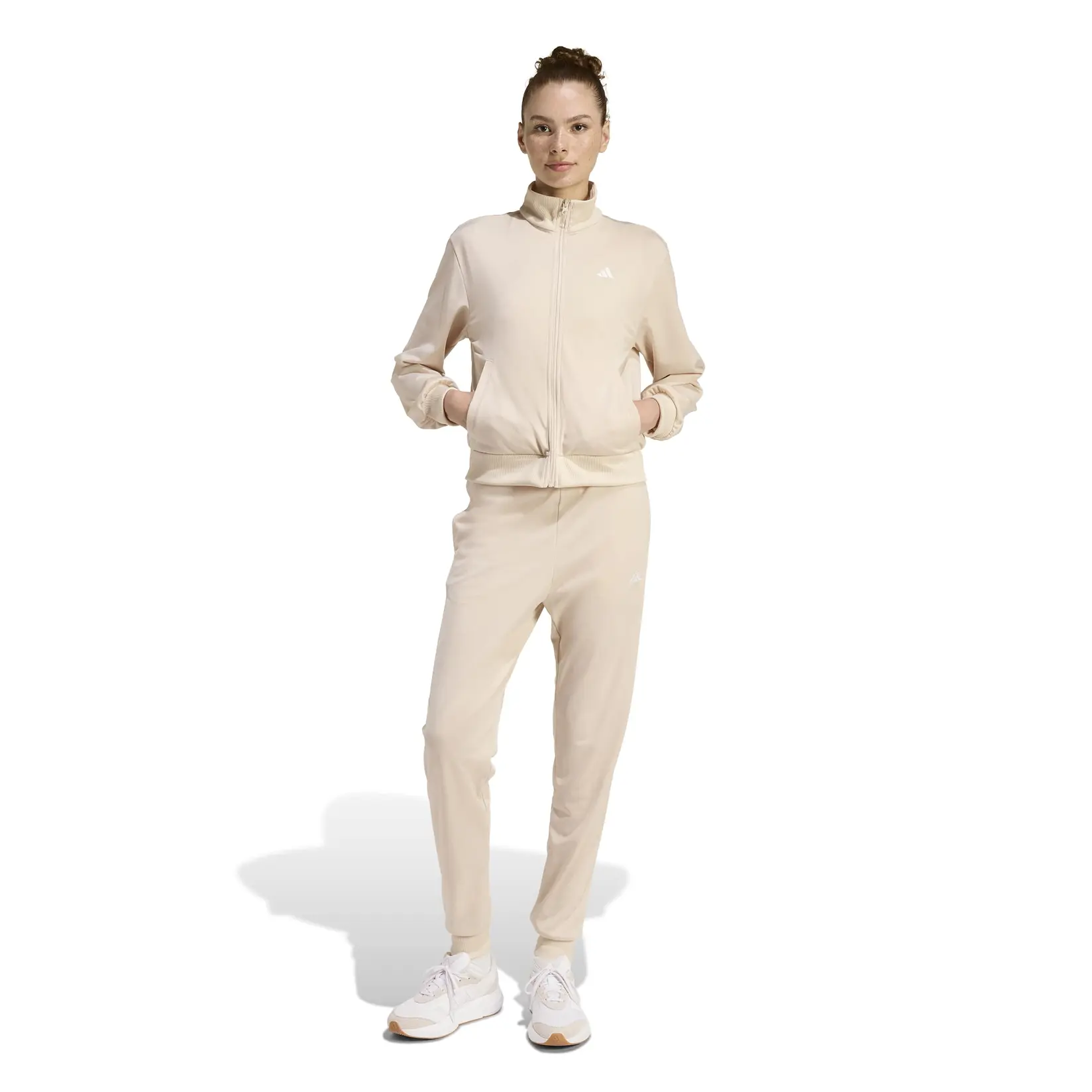 Adidas Ženska komplet trenerka W Feelcozy Ts KB8459, Krem