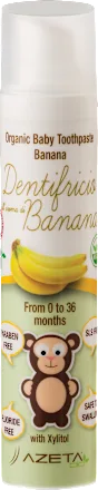 AZETA bio
Organska Baby pasta za zube za decu - banana, 0-36 meseci, 50 ml