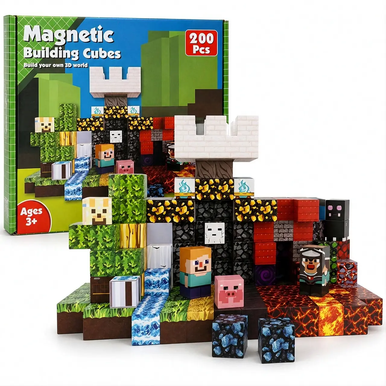 Magnetne Kocke 200 Delova