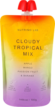 Nutrino Lab
CLOUDY TROPICAL MIX - Jabuka, mango, marakuja i banana, 180 g
Dodatak ishrani