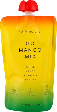Nutrino Lab
GO MANGO MIX - Jabuka, mango, banana i papaja, 180 g
Dodatak ishrani