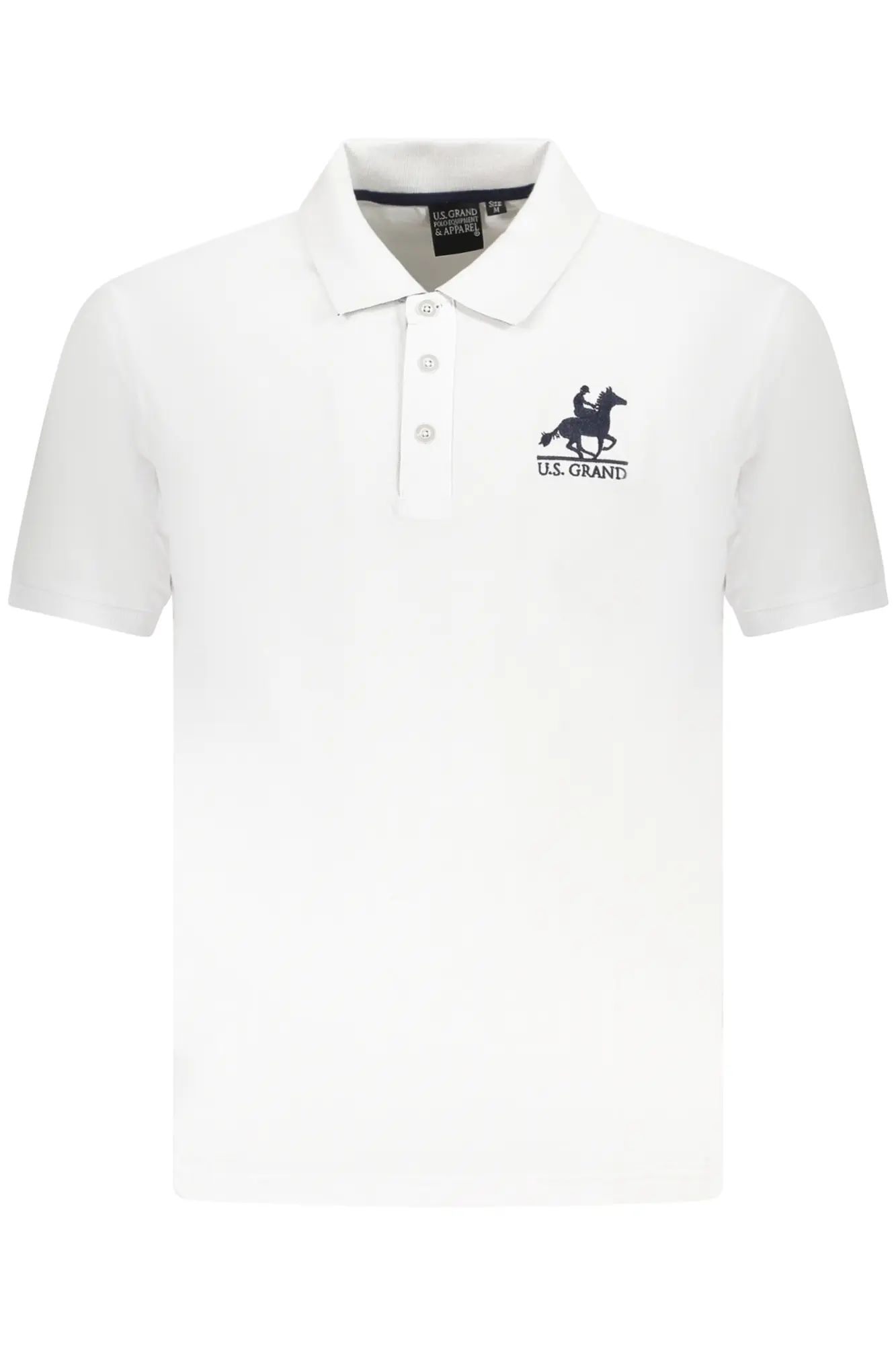 U.S. Grand polo Muška polo majica AU02662_BI6BIANC, Bela