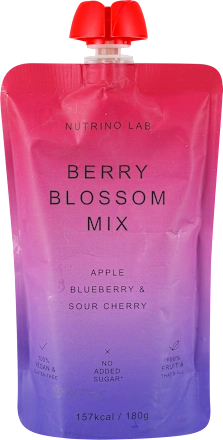 Nutrino Lab
BERRY BLOSSOM MIX - Jabuka, borovnica, višnja, 180 g
Dodatak ishrani