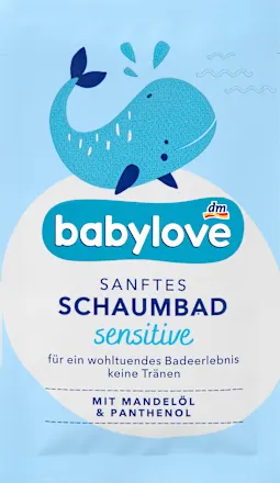 babylove
Penušava kupka Sensitive, 20 ml