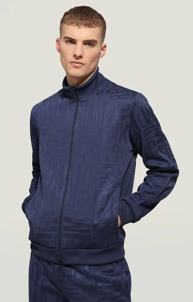 Bikkembergs Muški duks C310600M4444-6039, Tamnoplavi