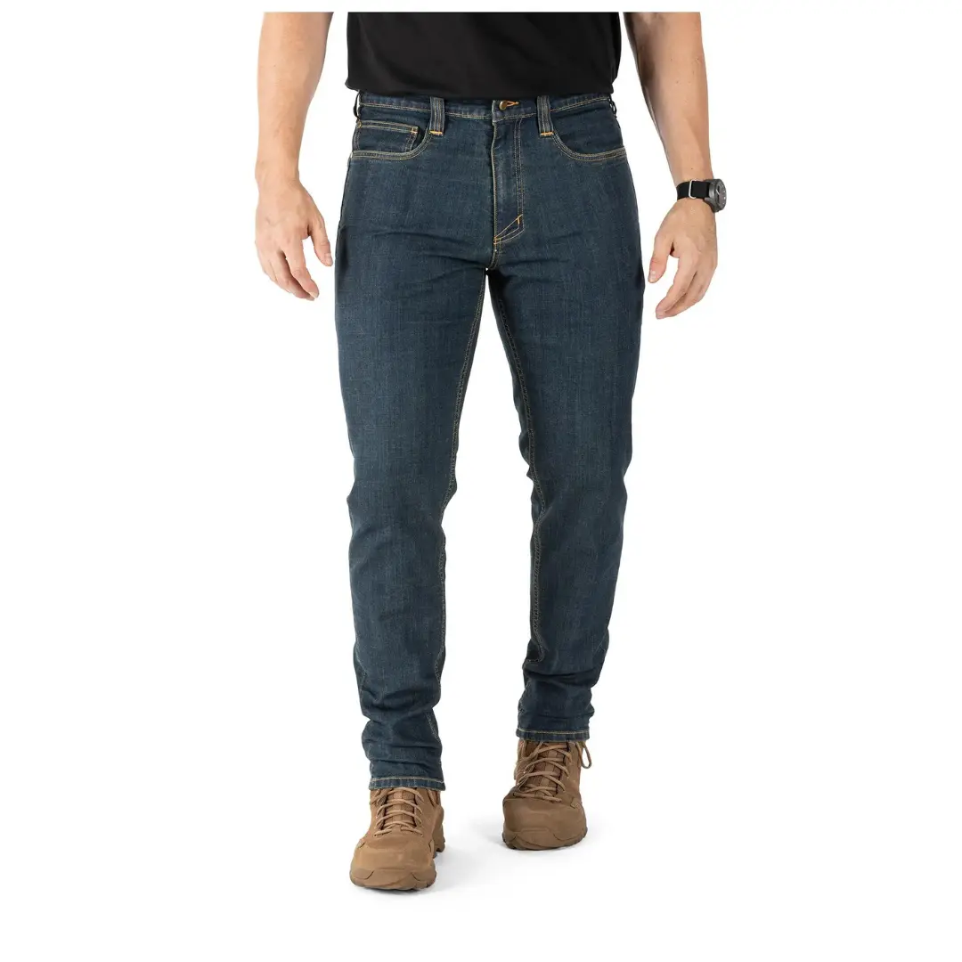 5.11 Muške Slim Fit farmerke, Teget