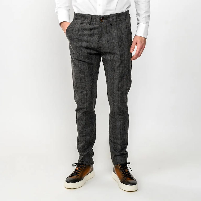SANTOS & SANTORINI Muške pantalone Adam sive