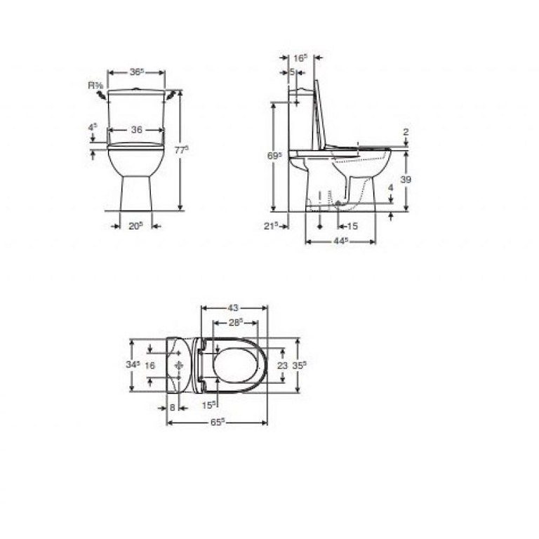 GEBERIT MBL SELNOVA SET SIMPLON