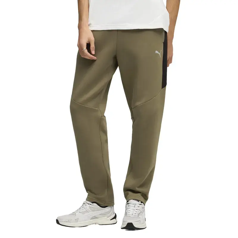 Puma Muški donji deo trenerke EVOSTRIPE DK, Maslinasti