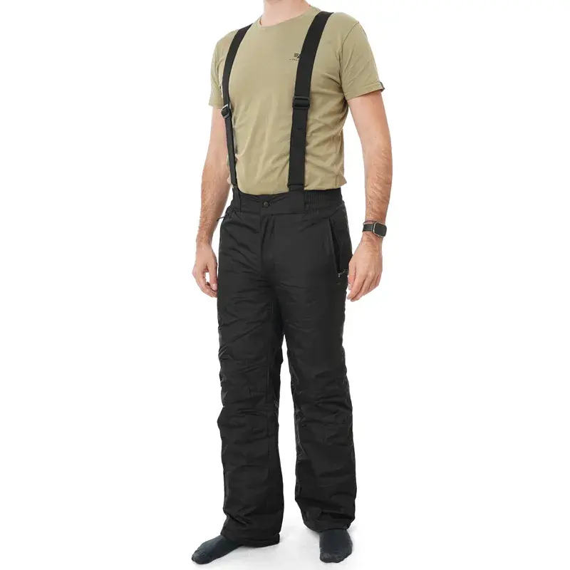 Brugi Muške ski pantalone, Crne
