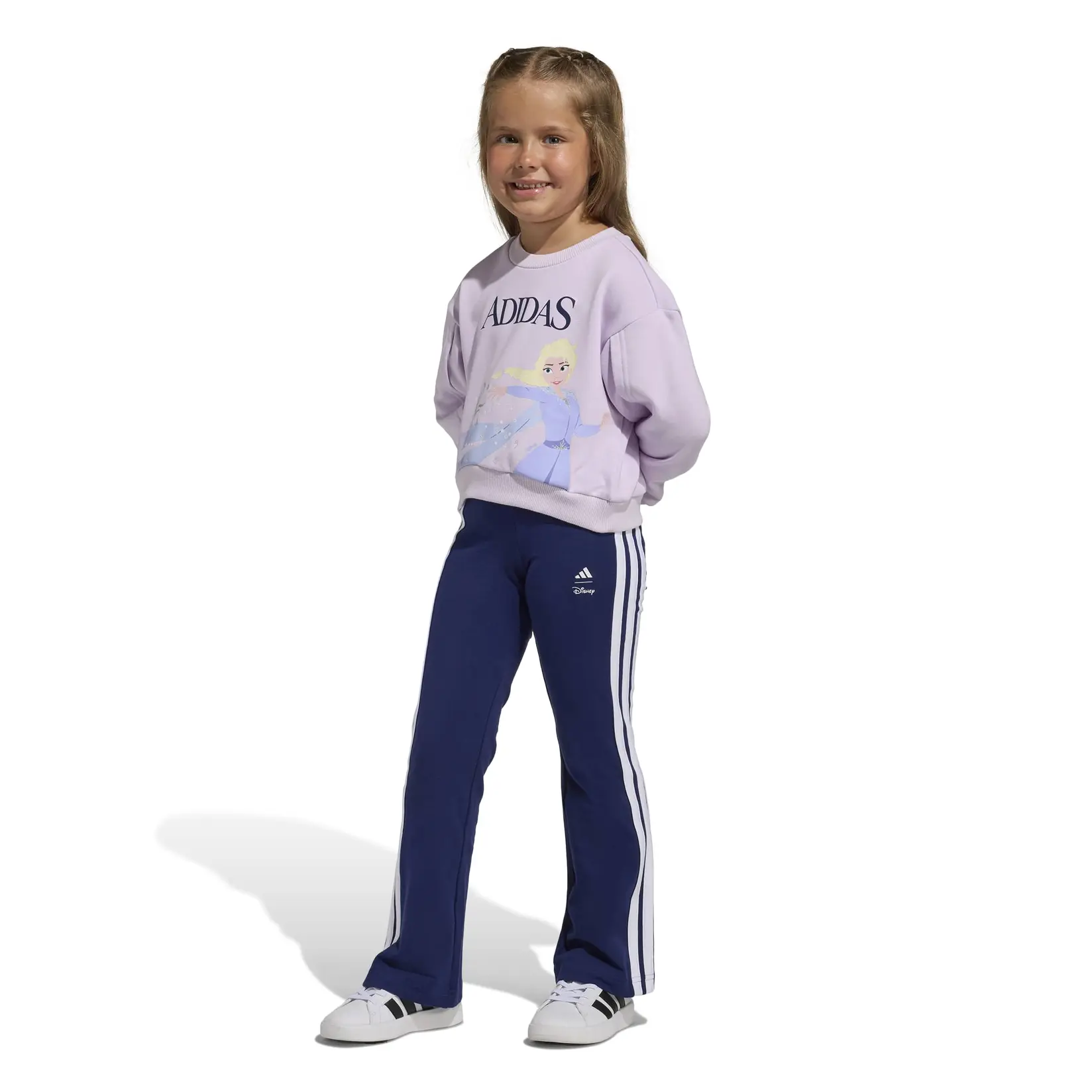 Adidas Komplet trenerka za devojčice Lg Dy Fro Jog JZ3579, Lavanda