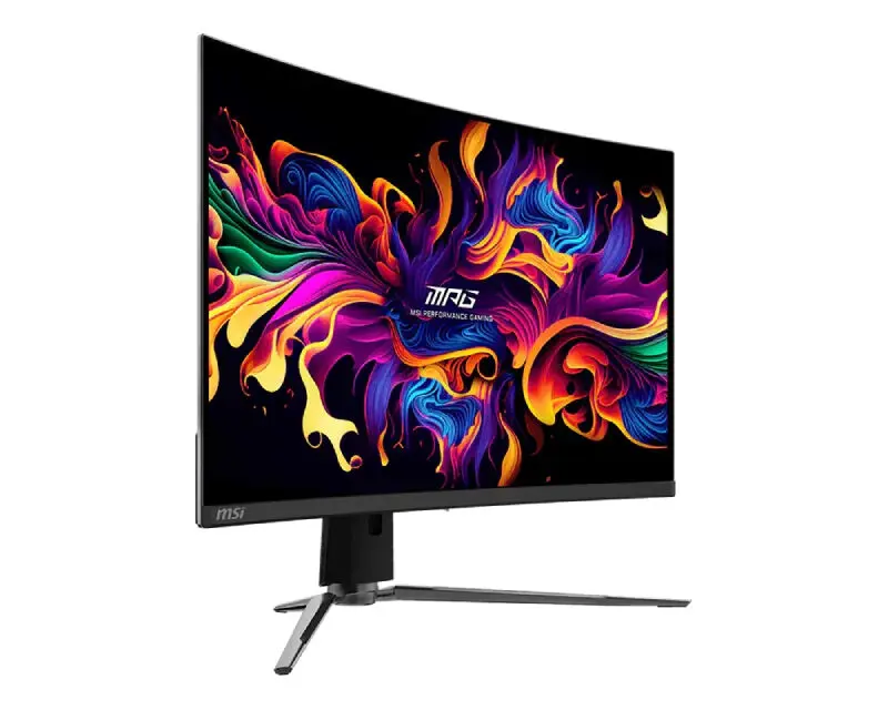 MSI Gaming Monitor MPG 321CURX, 32", 4K UHD 3840x2160, QD-OLED, 240Hz, G-Sync, Zakrivljeni