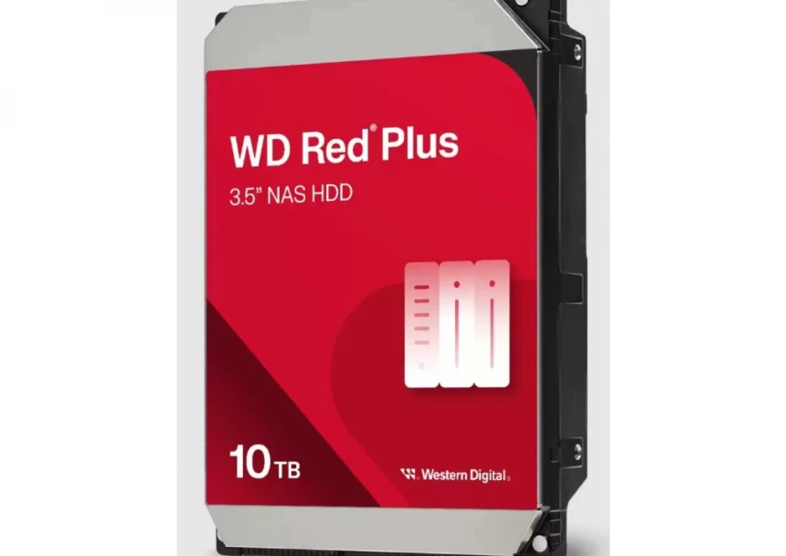 HDD WD 10TB WD100EFGX Red Plus NAS 7200RPM 512MB