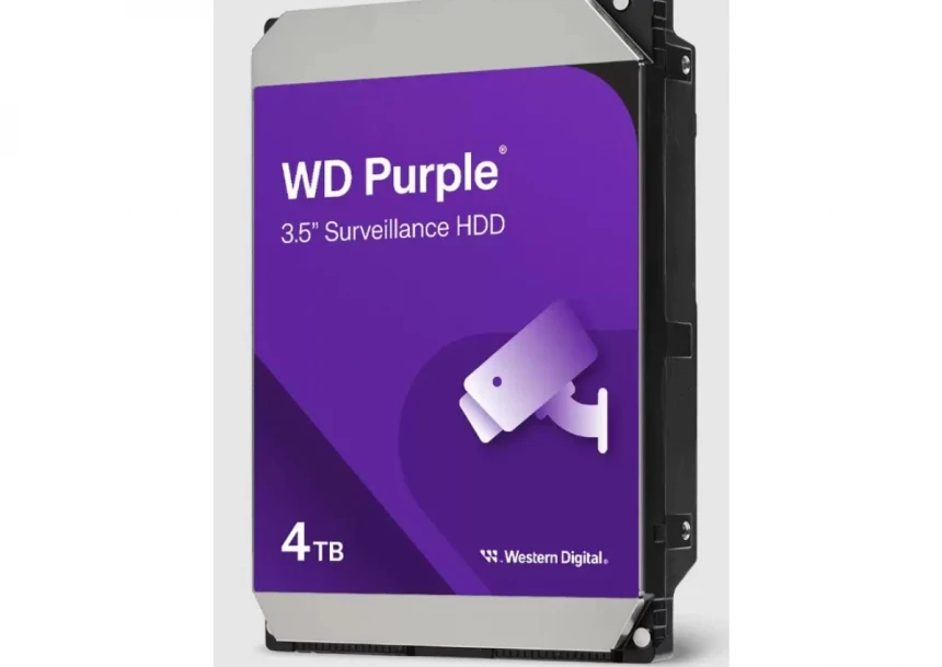 HDD WD 4TB WD44PURZ SATA3 256MB Purple Surveillance