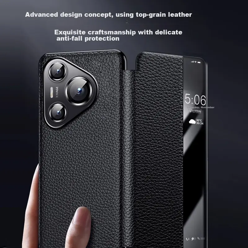 ZhengJian Maska za mobilni telefon Huawei Pura 80 Pro / Huawei Pura 80 Pro+, Crna