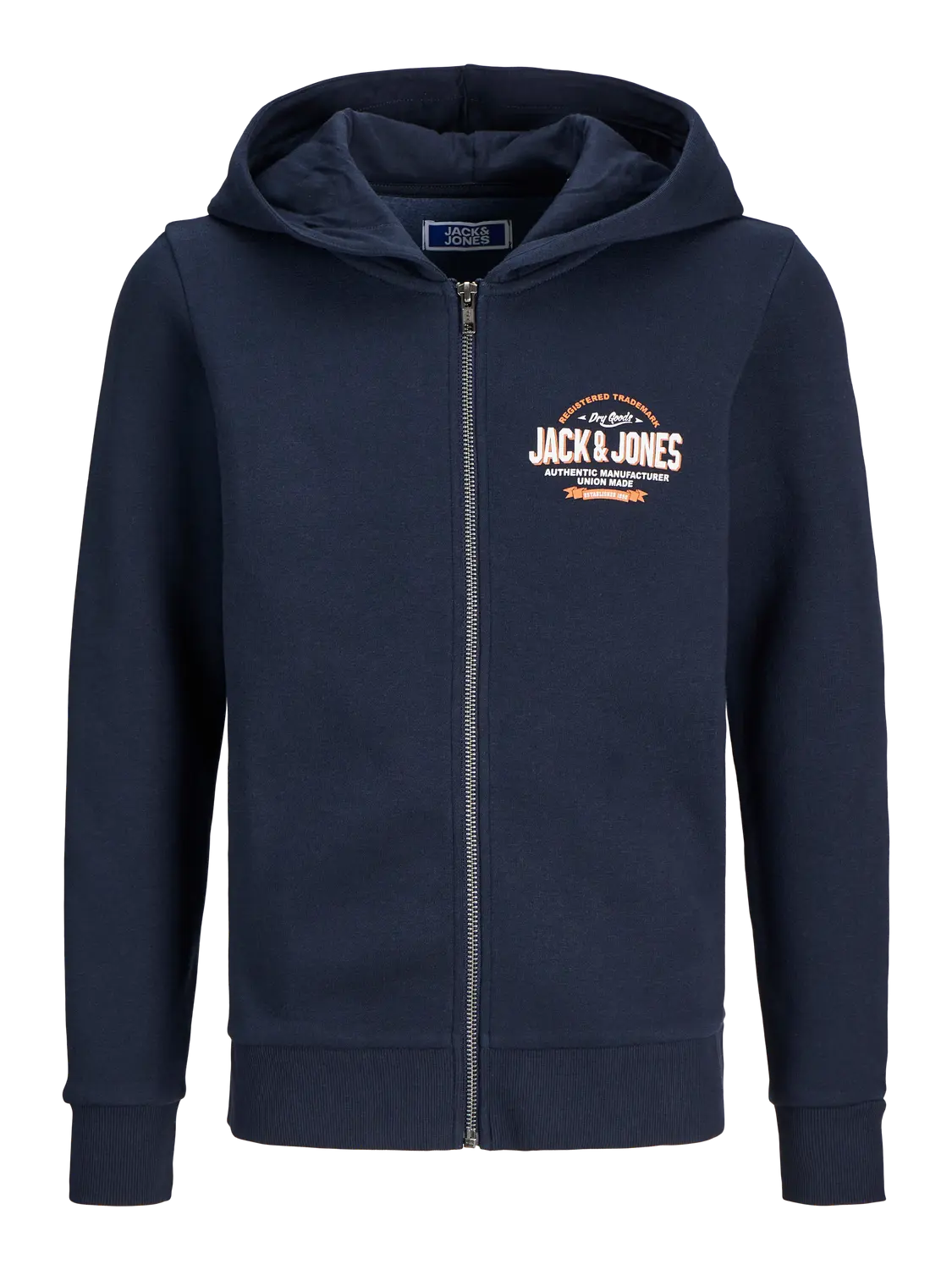 JACK & JONES JUNIOR Duks sa kapuljačom za dečake 12258859, Teget
