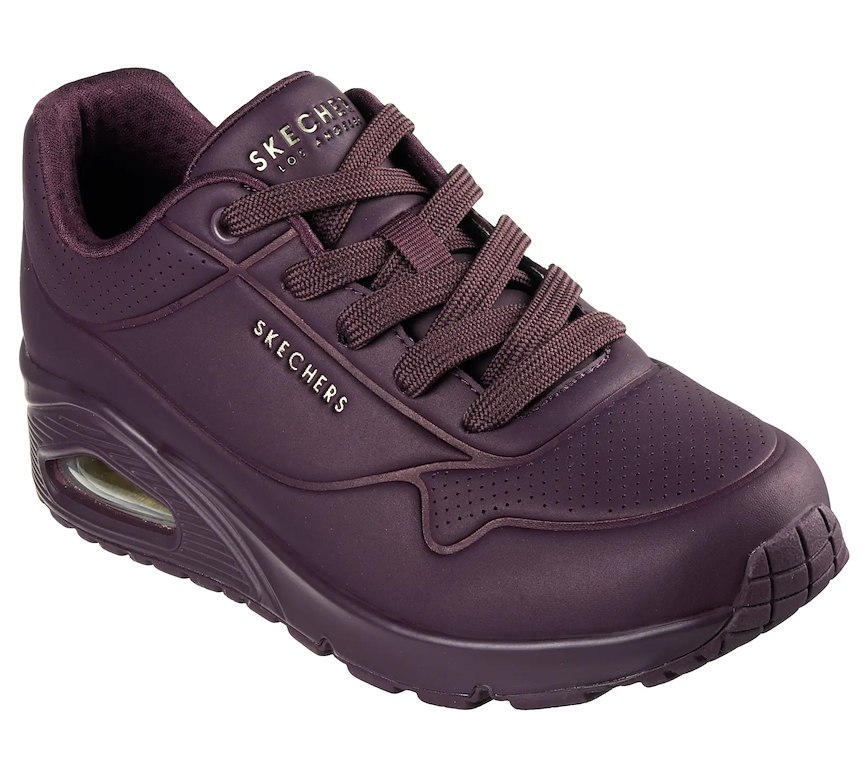 Skechers Ženske patike Uno - Stand On Air, 73690-WINE, Ljubičaste