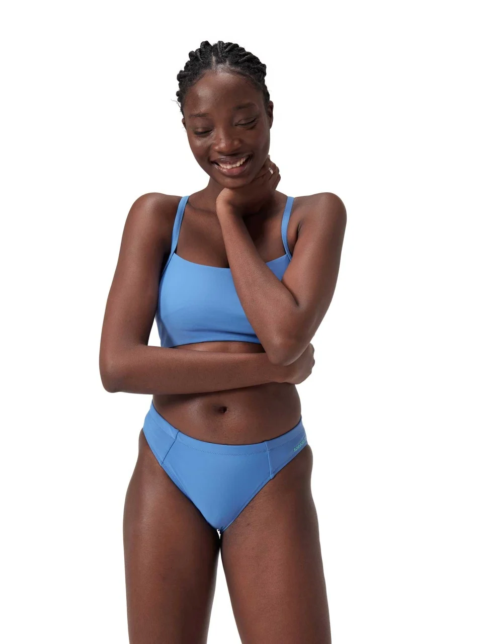 Ženske kupaće gace Bikini Bottom Blue Kupaće gace
