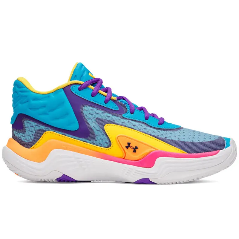 Under Armour Muške patike za košarku Ua Spawn 7 Mid, Plave