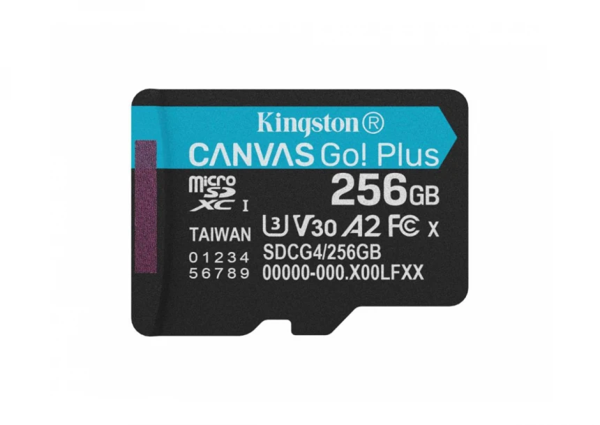 Memorije kartice KINGSTON SDCG4/256GBSP/Canvas Go! Plus/microSD/200/160MB/s