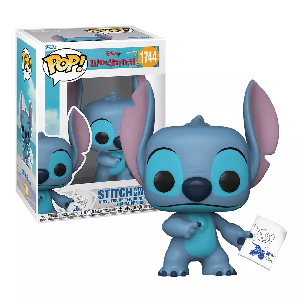 Funko POP! Disney: Lilo & Stitch S4 - Stitch (Mood Chart) w/Chase