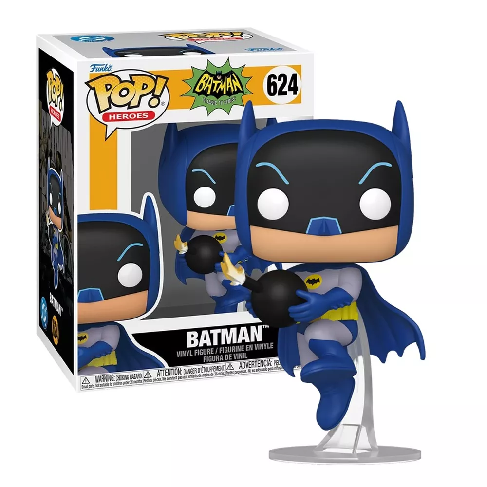 Funko POP! Heroes: Batman 66 S2 - Batman w/Bomb