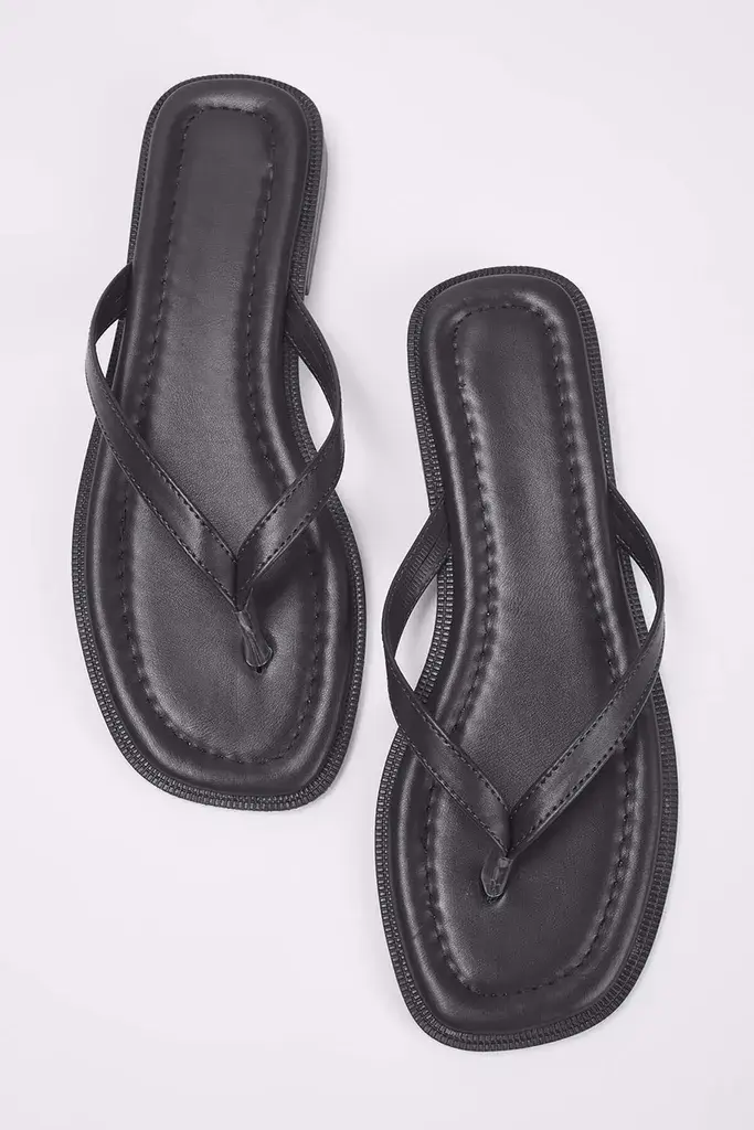 Trendyol Shoes Ženske japanke Takss25Te00071, Crne